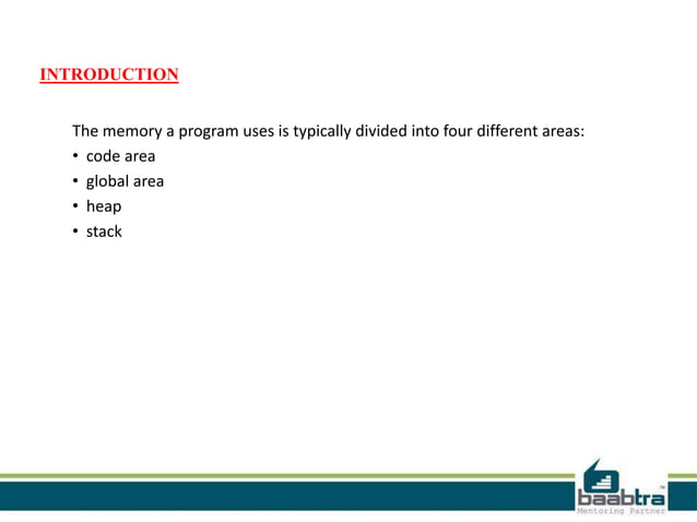 Stack and heap | PPT