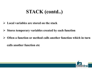 Stack and heap | PPT