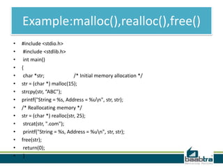 Stack and heap | PPTX