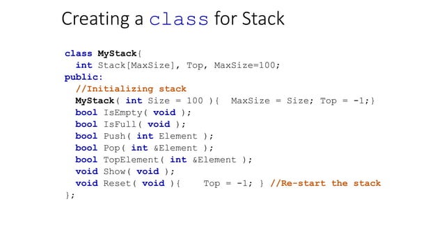 Stack and its applications | PPTX