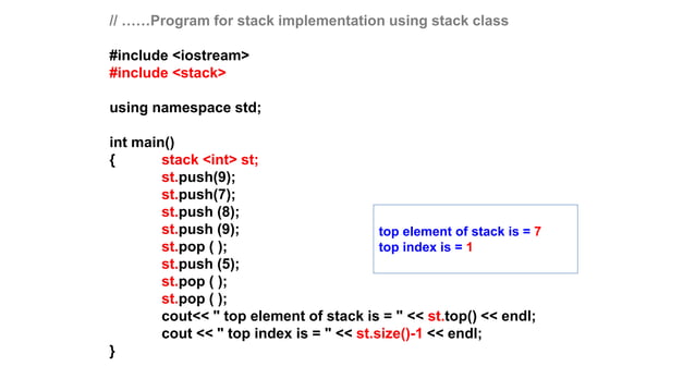 Stack and its applications | PPTX