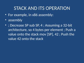 STACK AND IT,S OPERATION.pptx Lect 3 OF CS5.pptx