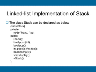 Stack and queue | PPT