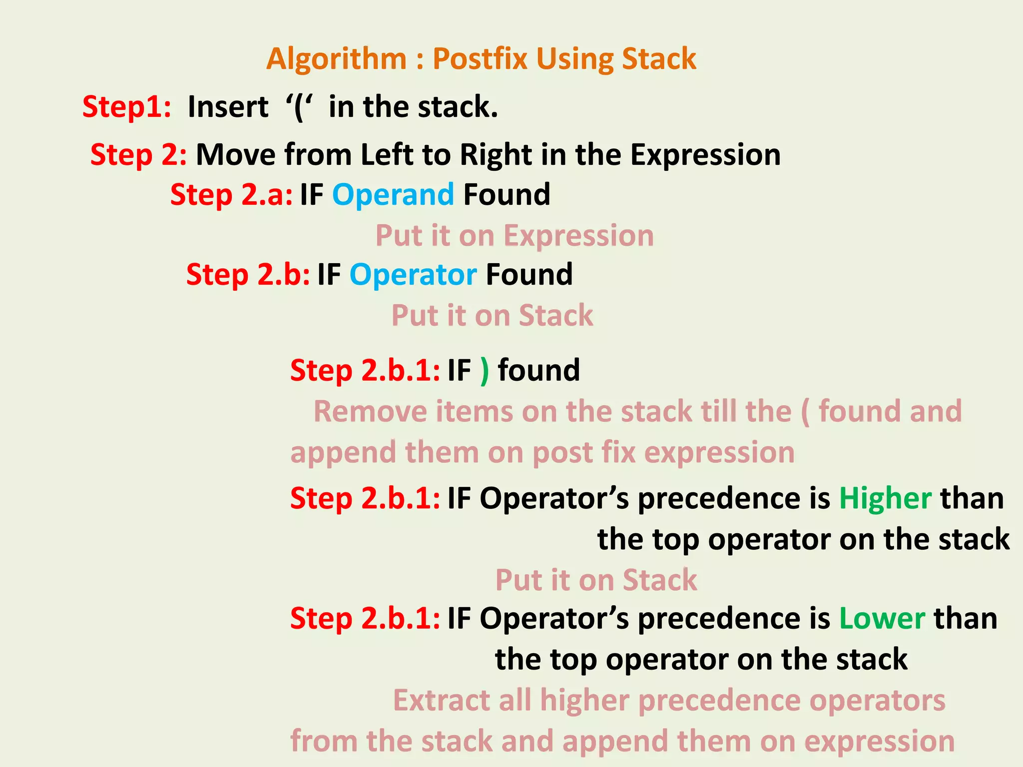 Stack and queue -polish notations | PPTX