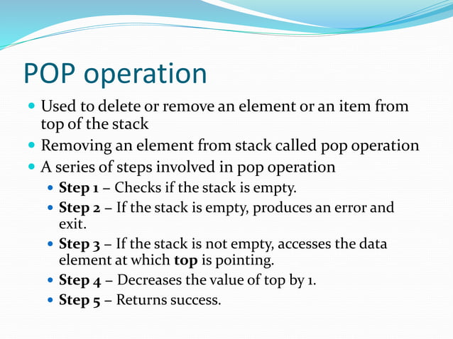 Stack and queue | PPTX