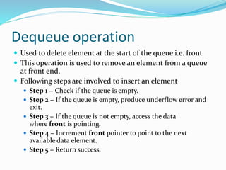 Stack and queue | PPTX