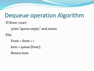 Stack and queue | PPTX