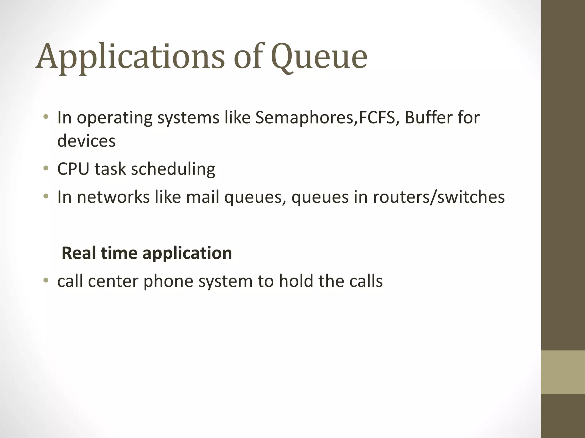 Stack and queue | PPT