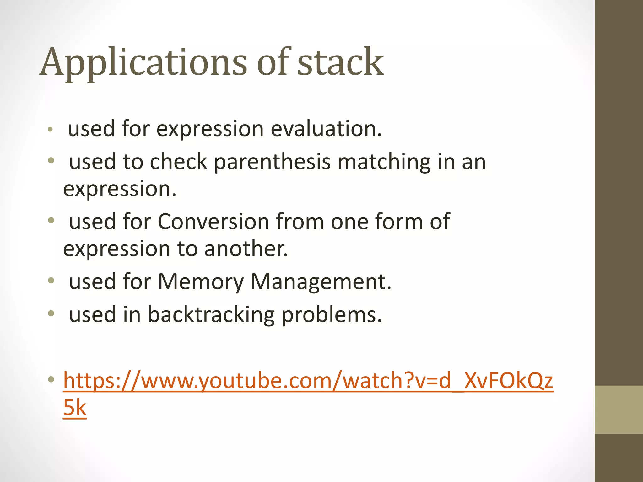 Stack and queue | PPT