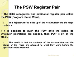 Stack and subroutine | PPTX