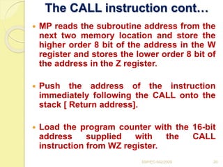 Stack and subroutine | PPTX