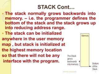 Stack and subroutine | PPTX