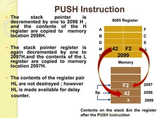 Stack and subroutine | PPTX