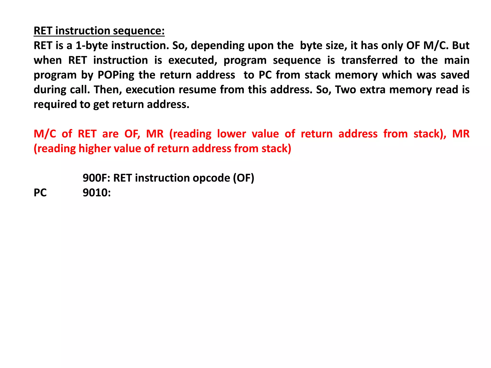 Stack And Subroutine Pdf Programming Languages Computing