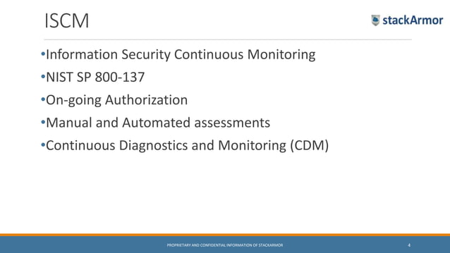 stackArmor - FedRAMP and 800-171 compliant cloud solutions | PPT