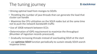 DevOps for ETL processing at scale with MongoDB, Solr, AWS and Chef | PPT
