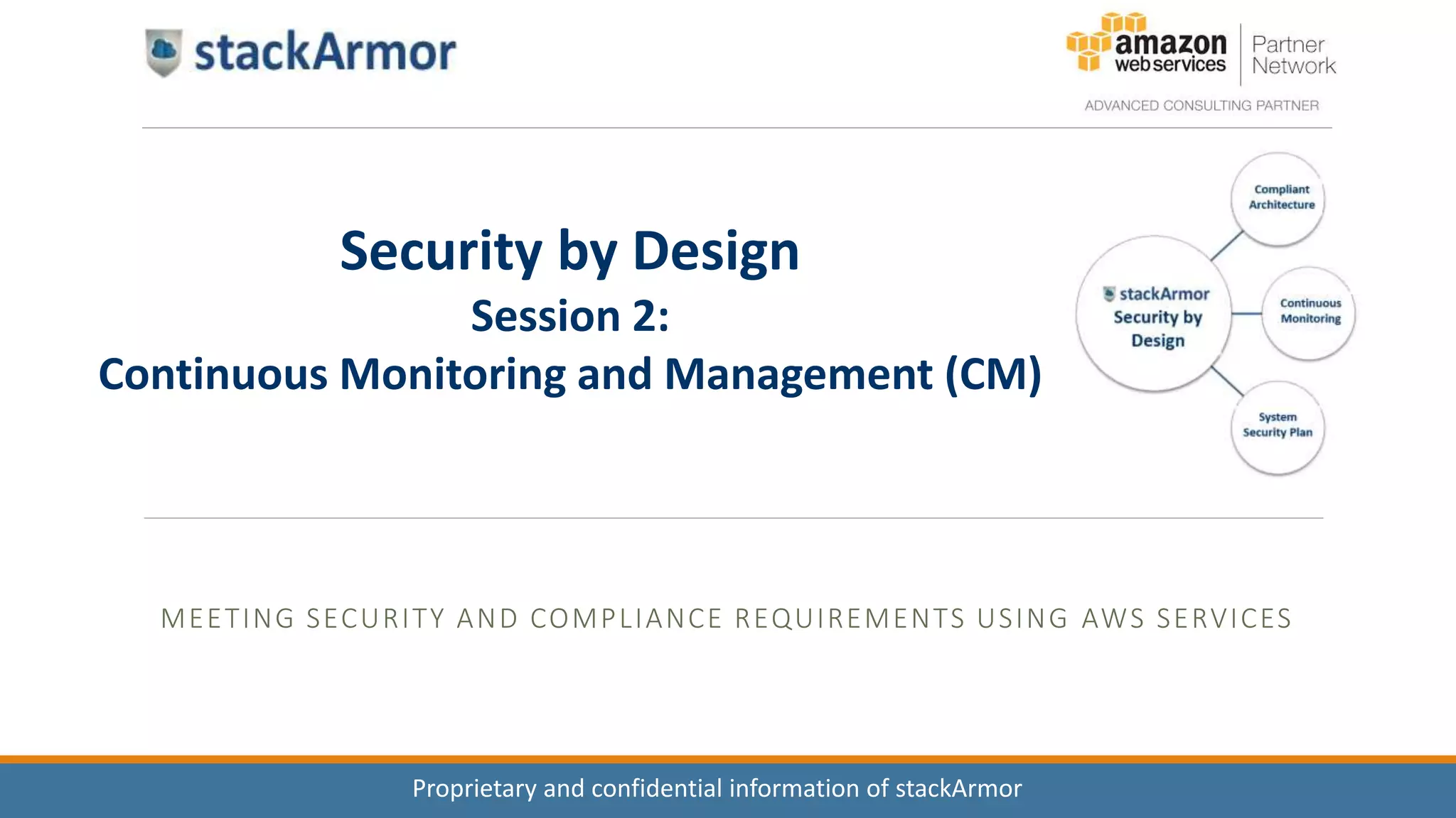 stackArmor - FedRAMP and 800-171 compliant cloud solutions | PPT