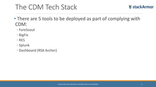 stackArmor - FedRAMP and 800-171 compliant cloud solutions | PPT
