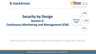 stackArmor - FedRAMP and 800-171 compliant cloud solutions | PPT