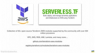 stackconf 2024 | Streamlining Compliance Leveraging Open-Source Terraform AWS modules by Anton ...
