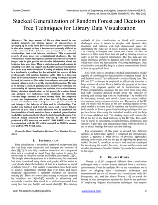 Stacked Generalization of Random Forest and Decision Tree Techniques for Library Data ...
