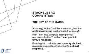 Stackelberg oligopoly & Dixit's model.pptx