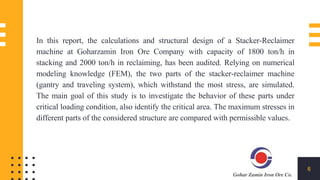 Finite element stress analysis of a stacker-reclaimer machine: A case ...