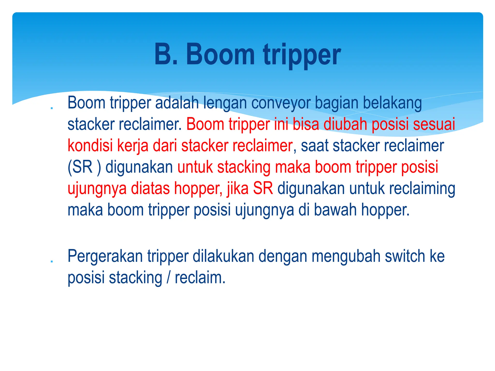 pengoperasian stacker dan reclaimer .pptx