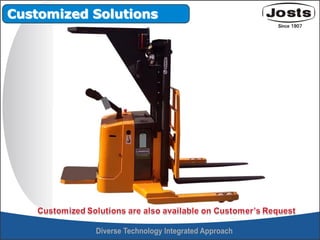 Electric Stacker | Reach Stacker | Material Handling Stacker | PDF