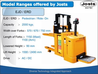 Electric Stacker | Reach Stacker | Material Handling Stacker | PDF