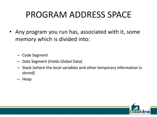 Functions with Heap and stack | PPT