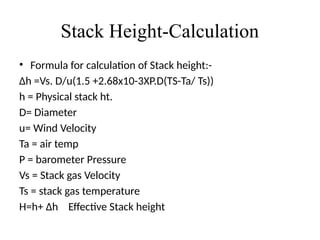 Stack height provision for industry-stacks | PPTX