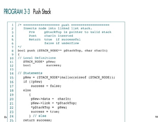 Stack implementation using c | PPT