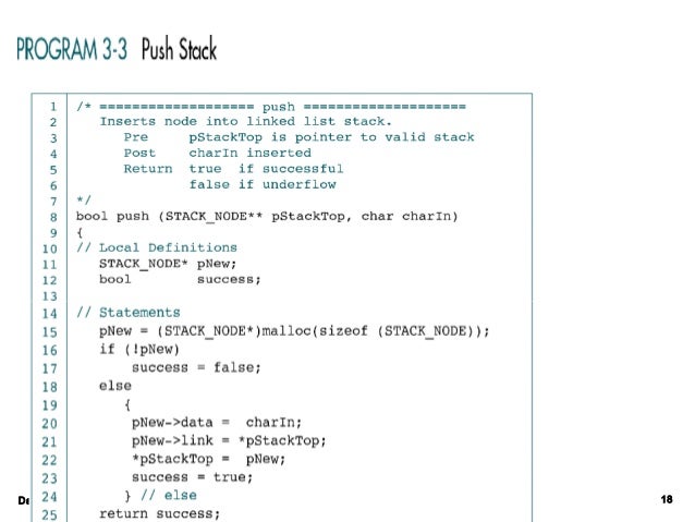 Stack Implementation Using C