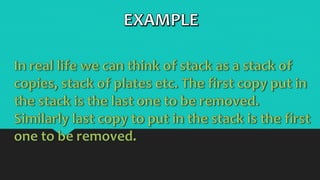 Stack in c | PPTX