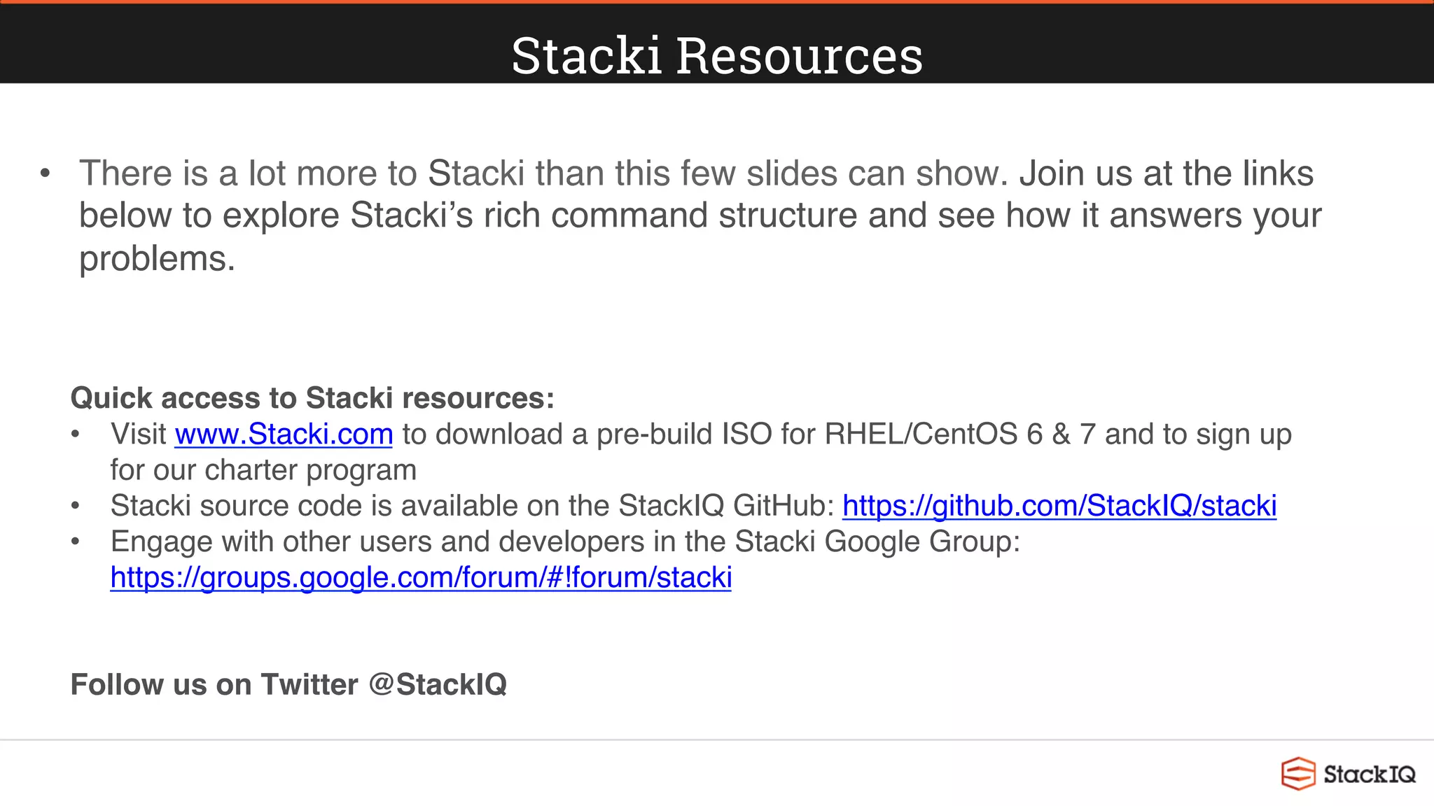Stacki: Remove Commands | PPT