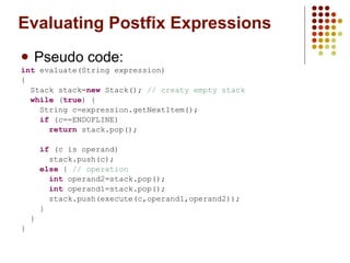 Stack linked list | PPT