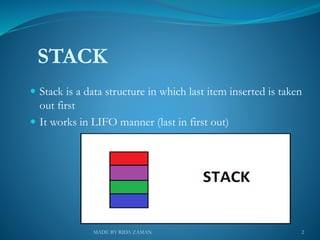 Stack Operations | PPTX