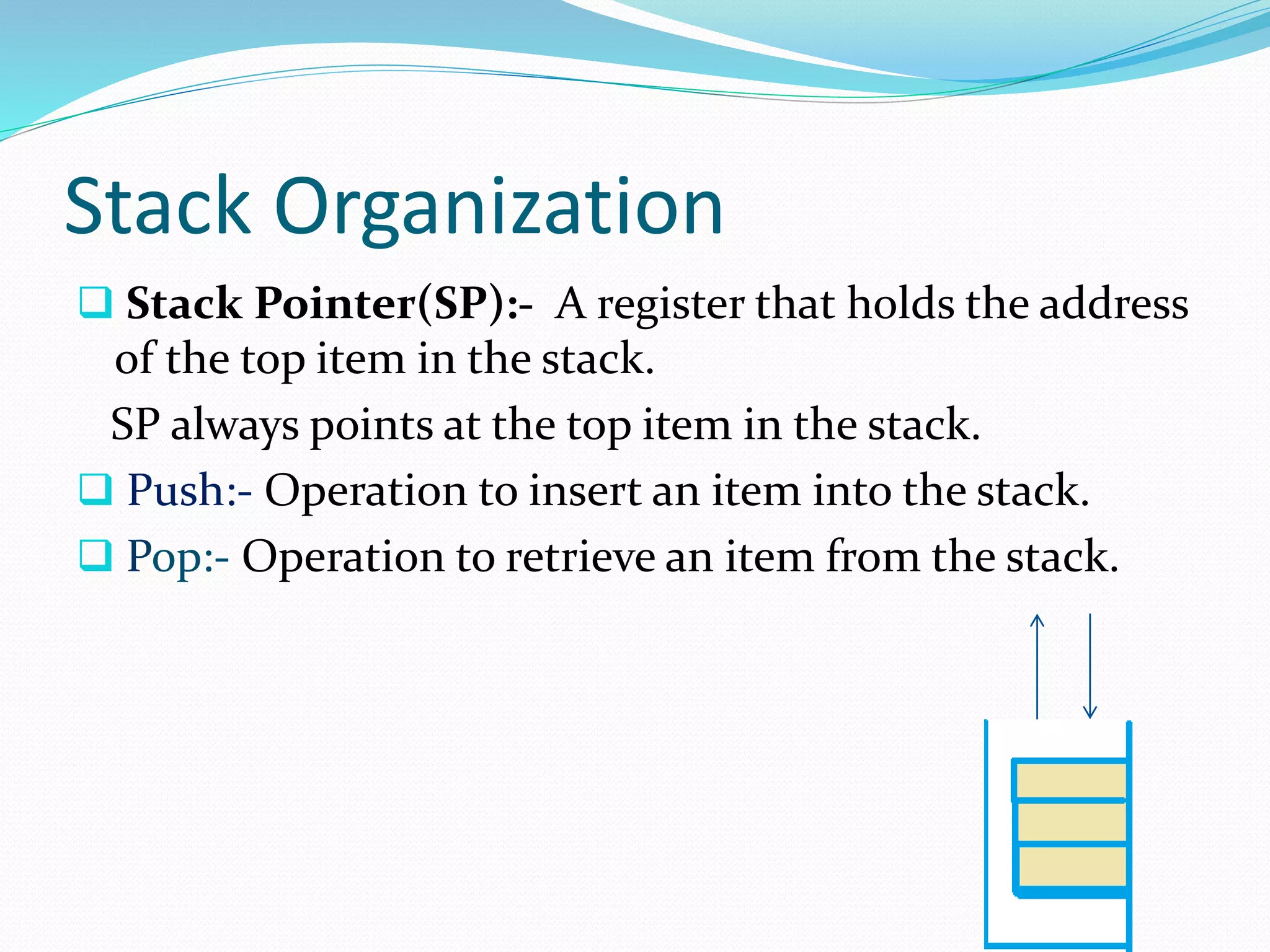 Stack organization | PPTX
