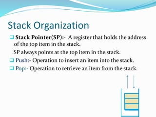 Stack organization | PPTX