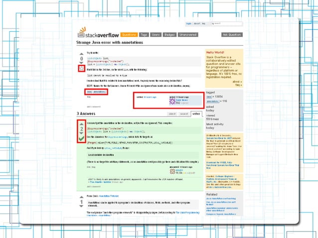 Lightning talk about stackoverflow | PDF