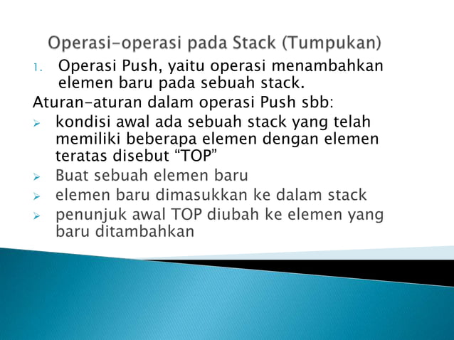 Stack & queue by stanly maarende | PPTX