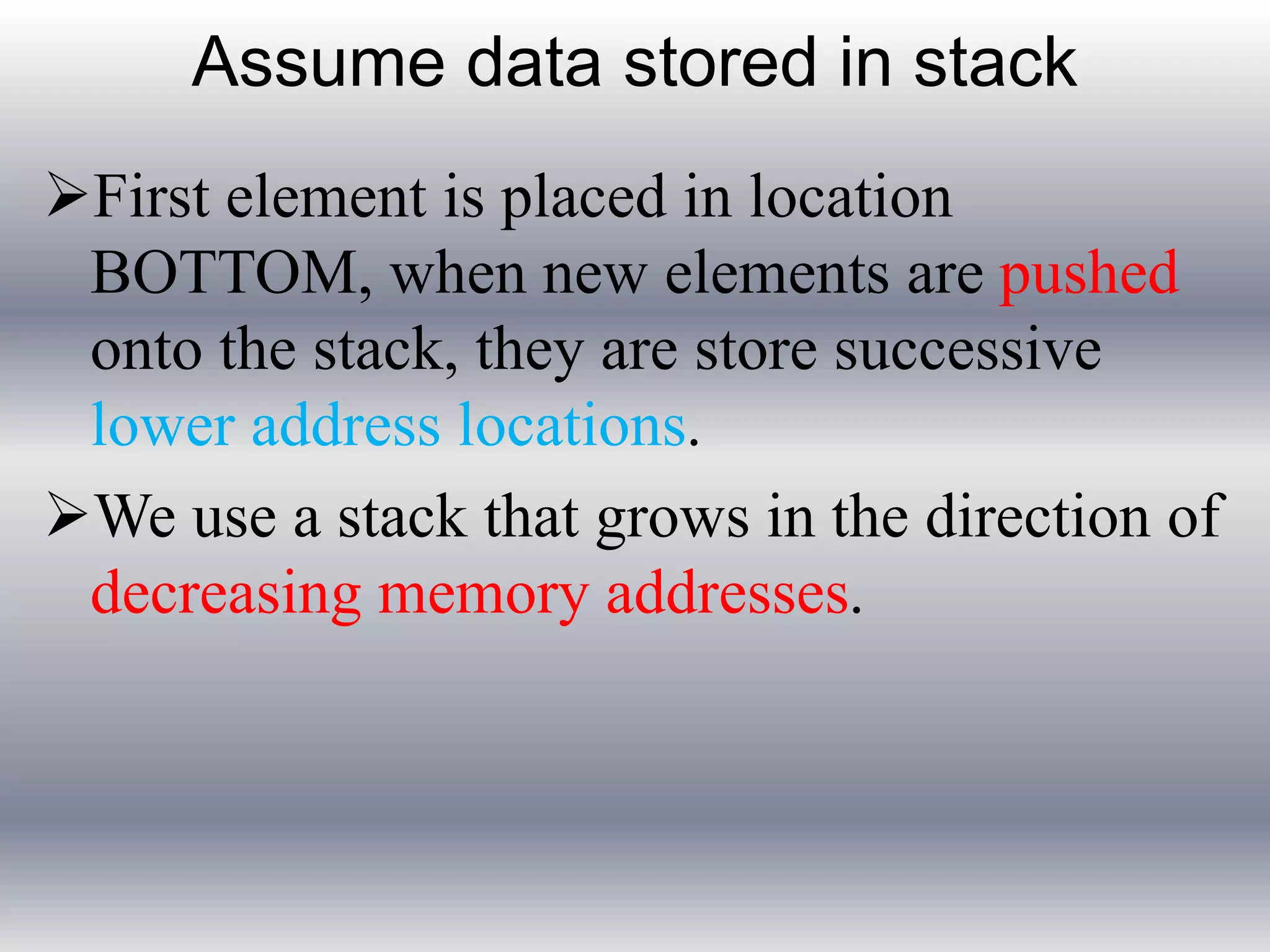 Stack & queue | PPT