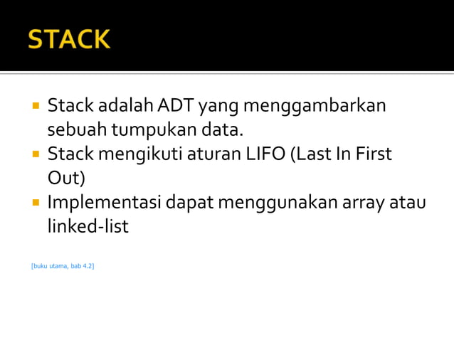 STACK & QUEUE pert 5.pptx , stack program in teknik | PPT STACK & QUEUE pert 5.pptx , stack program in teknik | PPT