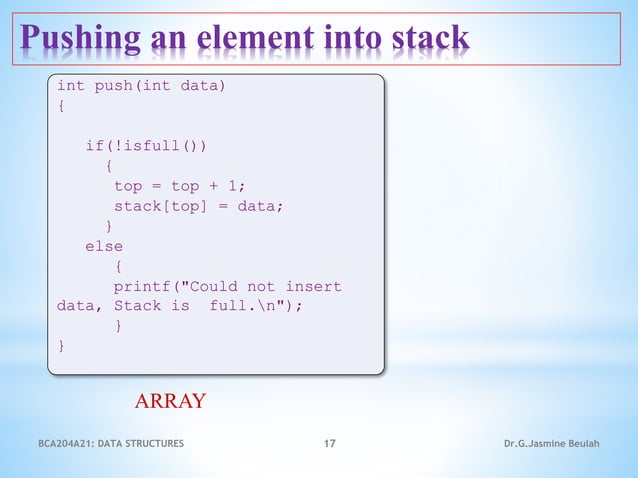 Stacks and Queue - Data Structures | PPTX | Programming Languages | Computing
