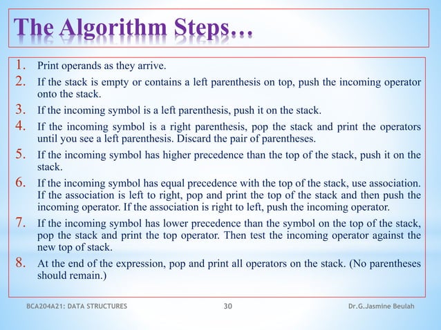 Stacks and Queue - Data Structures | PPTX | Programming Languages ...