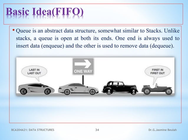 Stacks and Queue - Data Structures | PPTX | Programming Languages ...