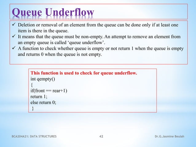 Stacks and Queue - Data Structures | PPTX | Programming Languages | Computing