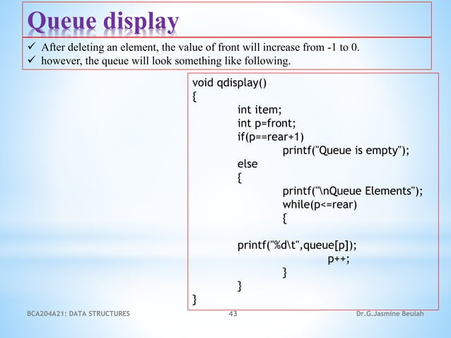 Stacks and Queue - Data Structures | PPTX | Programming Languages | Computing