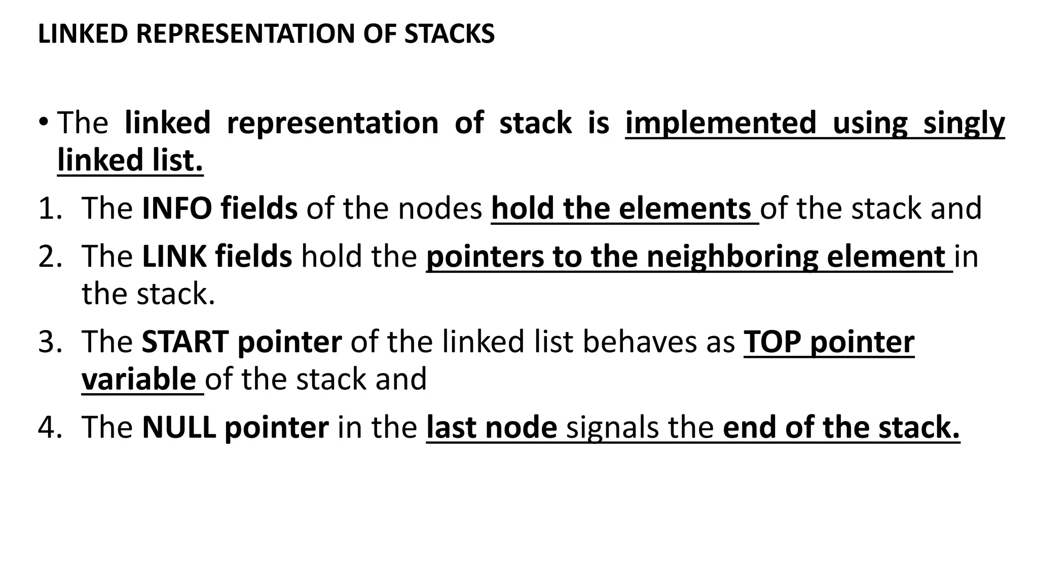 Stacks IN DATA STRUCTURES | PPTX